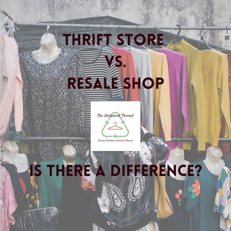 Thrift Store Vs Resale Shop The Difference Theuntamedthread